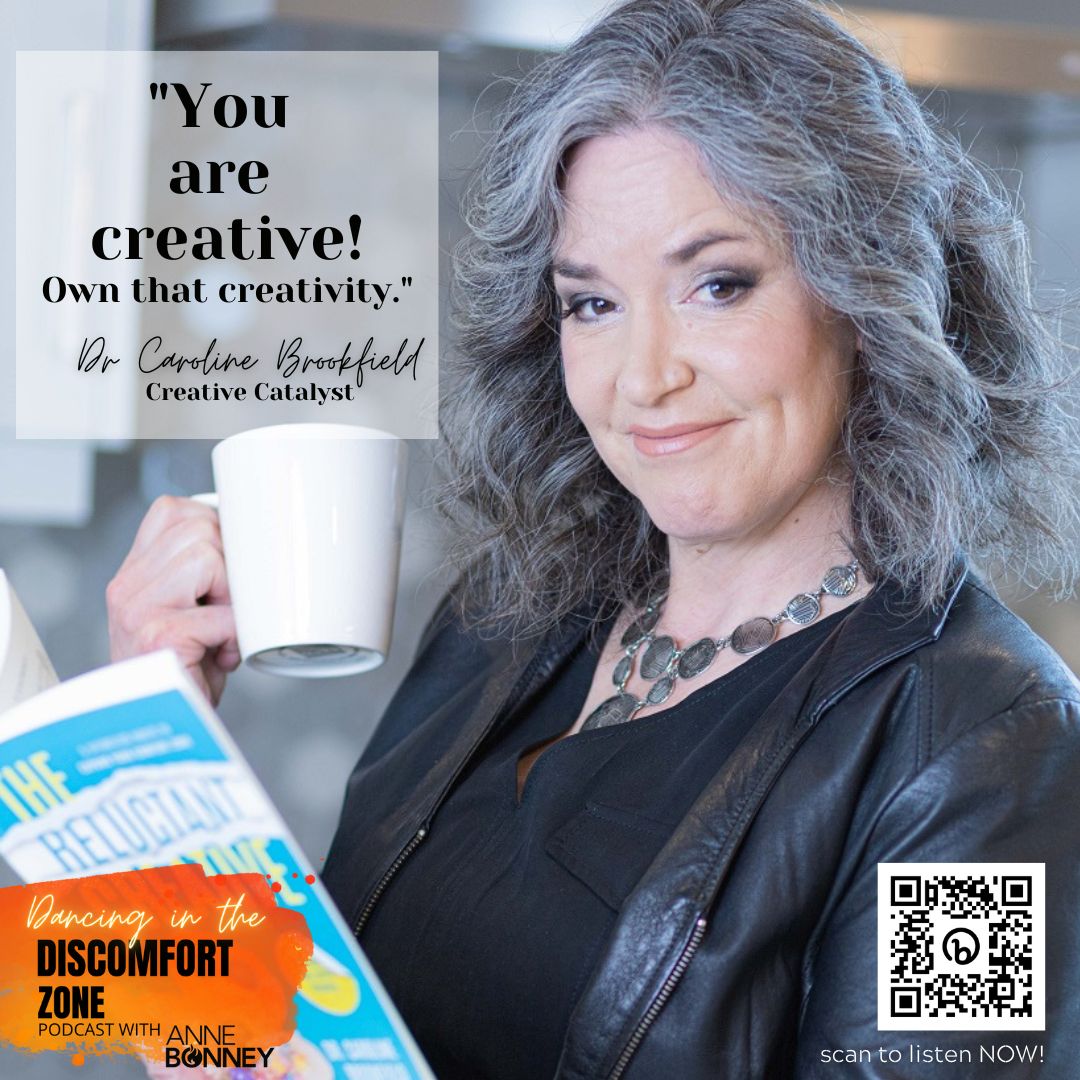 Caroline Brookfield: Boosting your creativity and expanding your comfort zone | Anne Bonney ...